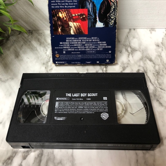Warner Bros. | Media | The Last Boyscout Bruce Willis Vhs | Poshmark